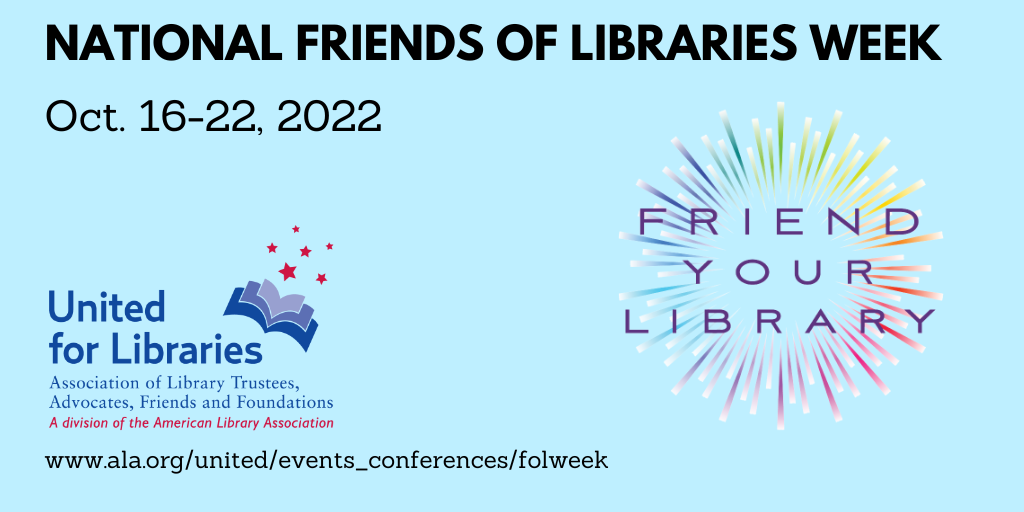 National Friends of Libraries Week – Campbell County Public Library National Friends of Libraries Week – Campbell County Public Library